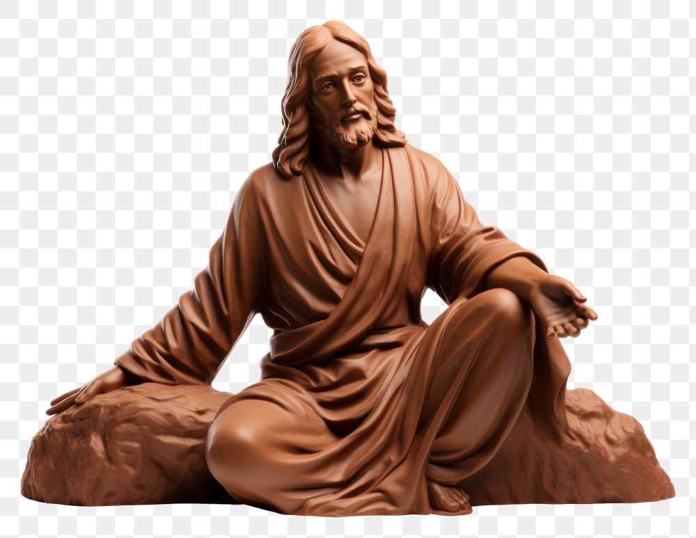 PNG Jesus sculpture figurine statue. | Free PNG - rawpixel