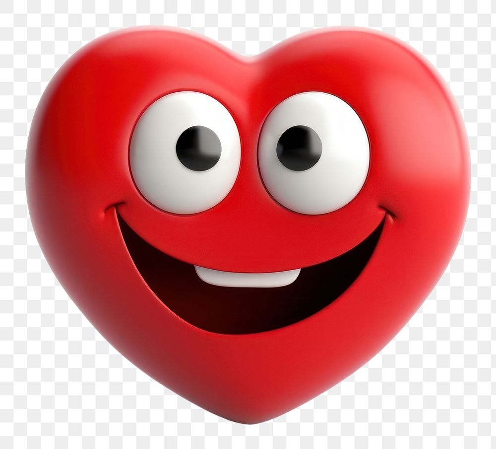 PNG Heart cartoon face anthropomorphic | Premium PNG - rawpixel