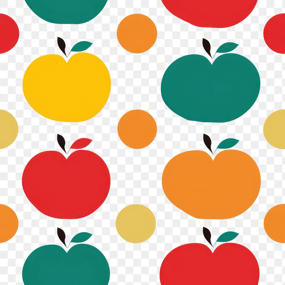 PNG Apple pattern backgrounds abstract. | Premium PNG - rawpixel