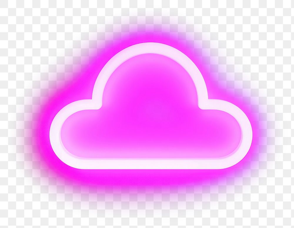 PNG Pastel neon cloud purple | Free PNG - rawpixel
