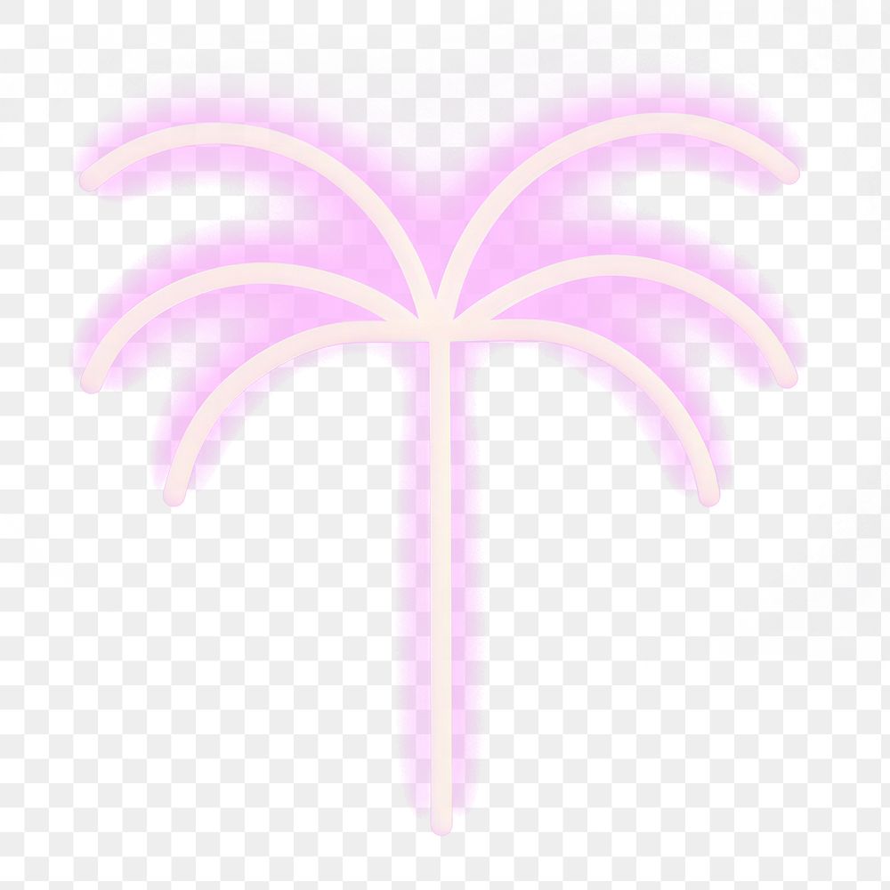 PNG Pastel neon palm tree | Premium PNG - rawpixel
