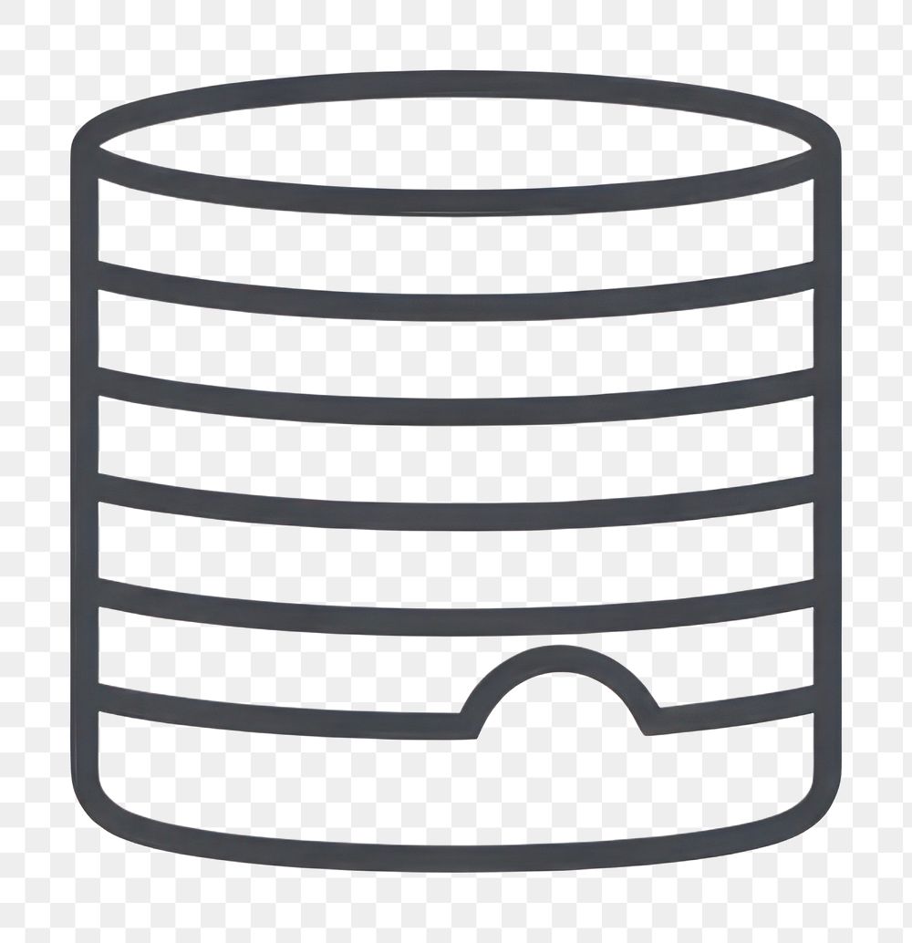 PNG Minimalist database icon illustration | Free PNG - rawpixel