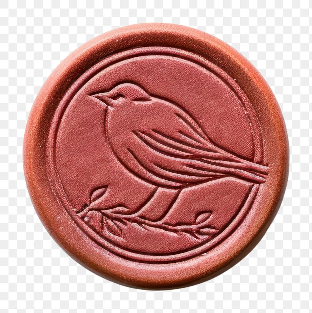 PNG Seal Wax Stamp bird | Premium PNG - rawpixel
