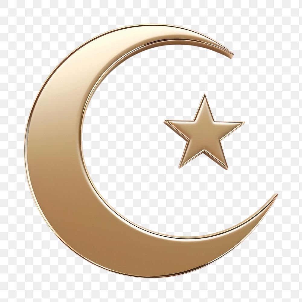 PNG Muslim Crescent and Star | Free PNG - rawpixel