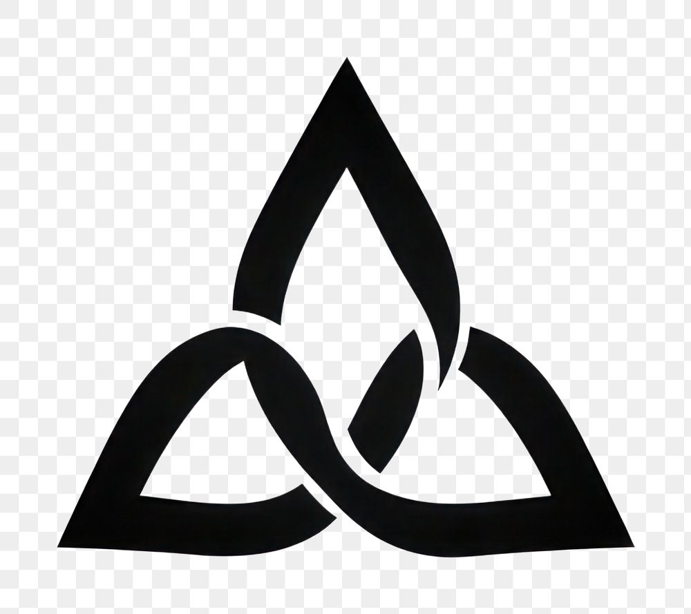 PNG Trefoil logo symbol shape. | Free PNG - rawpixel