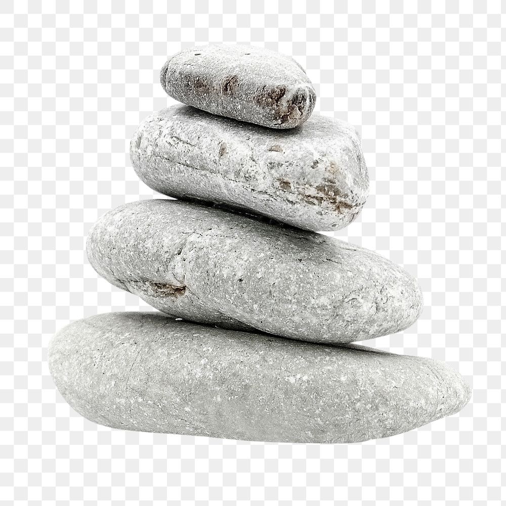 Zen stones png sticker, transparent | Free PNG - rawpixel