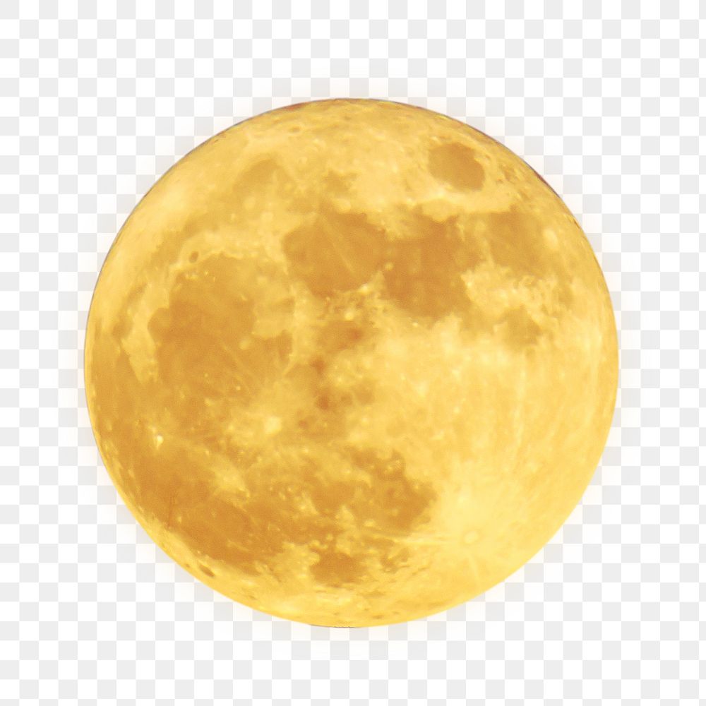 PNG bright glowing full moon | Free PNG - rawpixel
