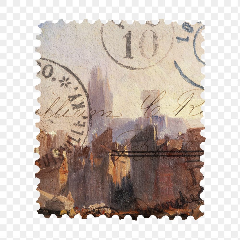Vintage postage tamp png, transparent | Premium PNG - rawpixel