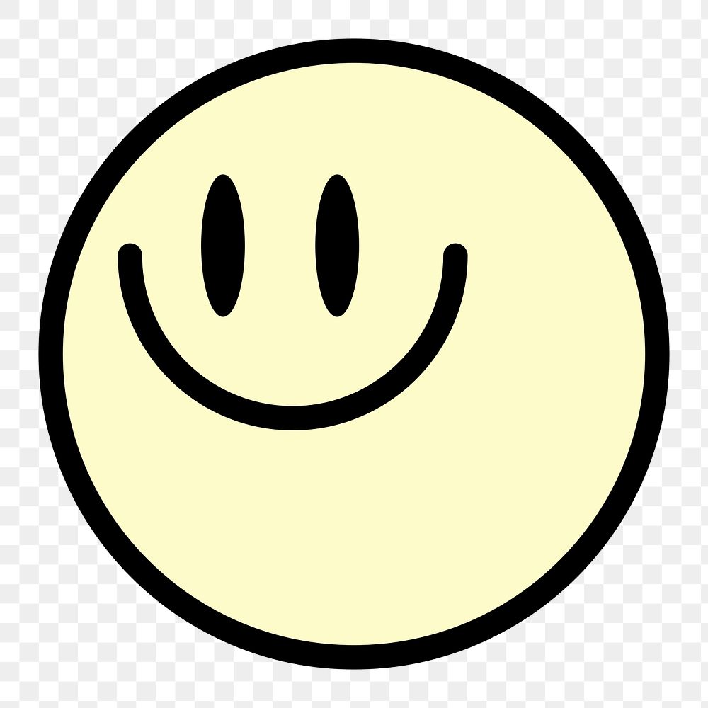 Simple smiley face icon design | Free - rawpixel