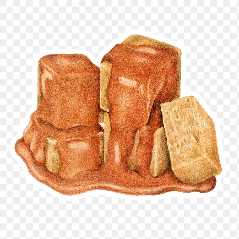 Hand drawn caramel candy sticker | Premium PNG Sticker - rawpixel