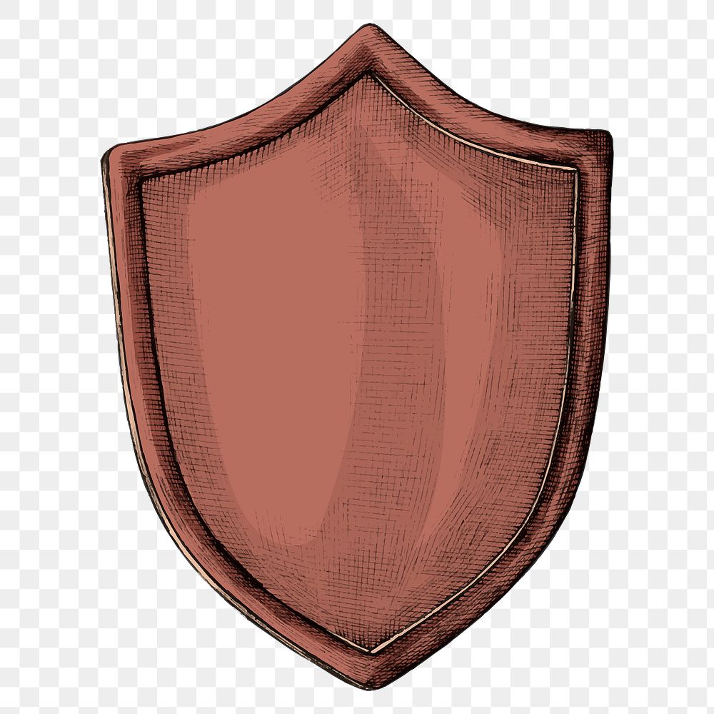 Cartoon shield png icon clipart | Free PNG Sticker - rawpixel