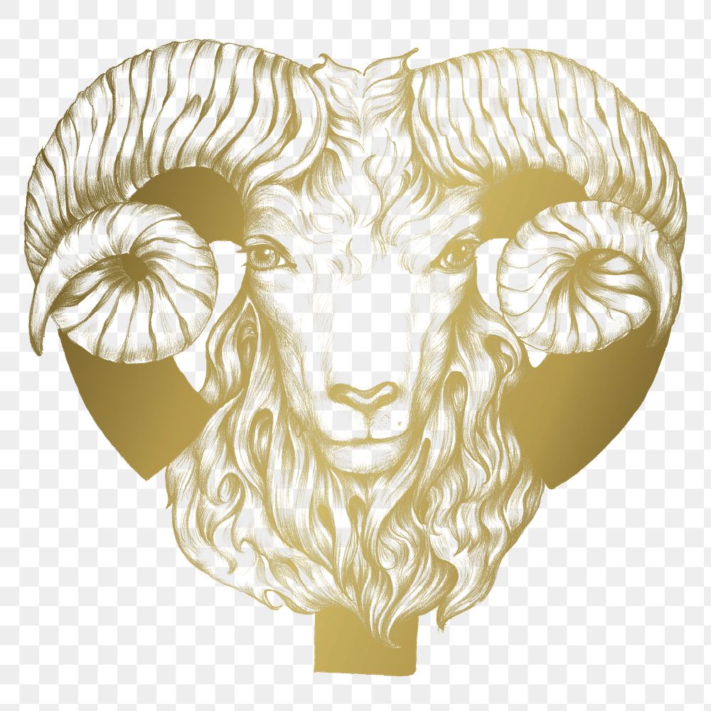 Aries PNG astrological sign sticker | Premium PNG Sticker - rawpixel