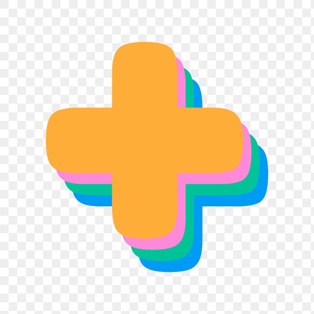 Addition sign rounded font png | Free PNG Sticker - rawpixel