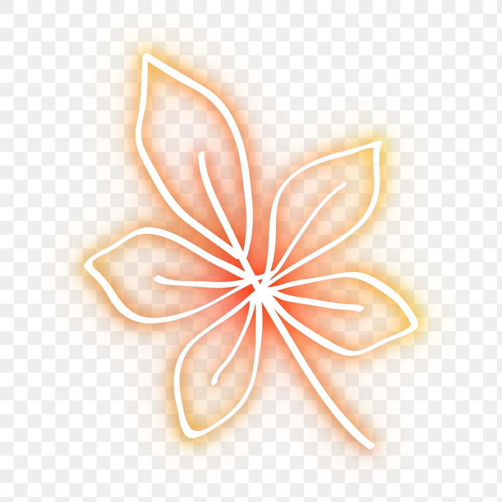 Neon yellow leaf png glowing | Premium PNG Sticker - rawpixel