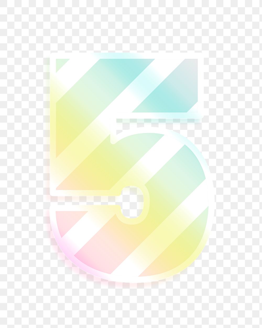 Font five typography png strip | Free PNG Sticker - rawpixel