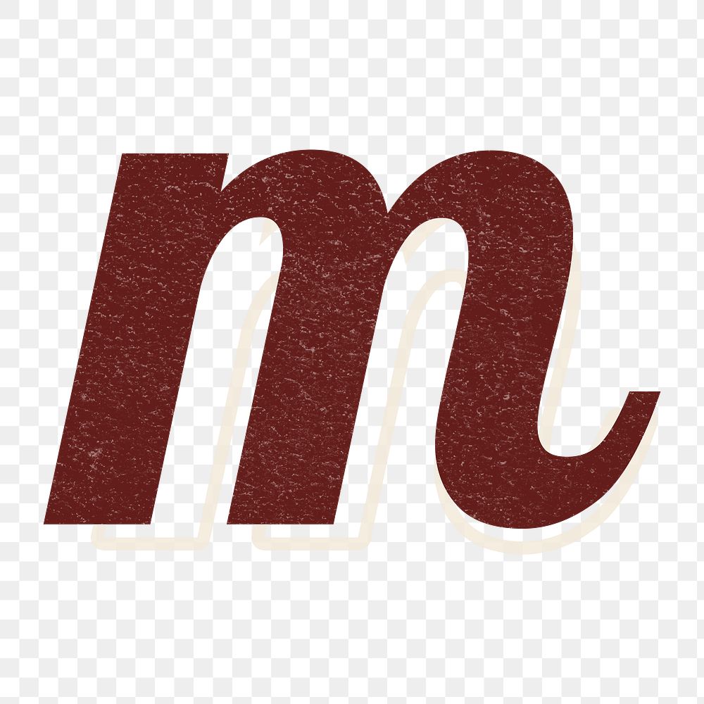 Letter M font printable a to z | Free PNG Sticker - rawpixel