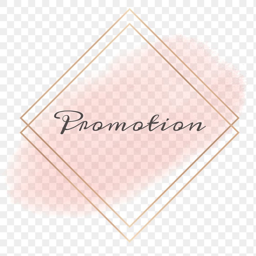 Promotion word png feminine frame | Free PNG Sticker - rawpixel