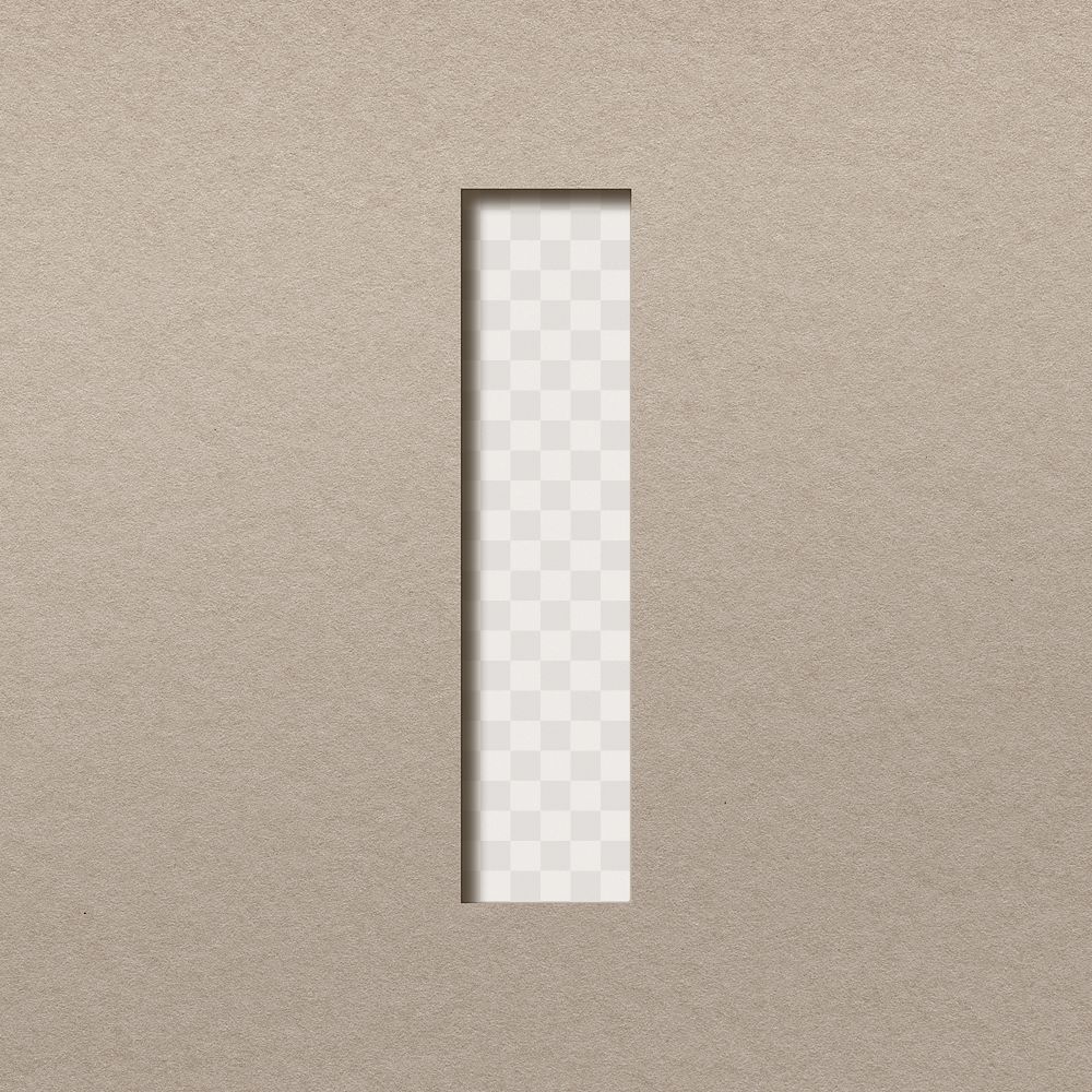3d lowercase l png paper | Free PNG Sticker - rawpixel