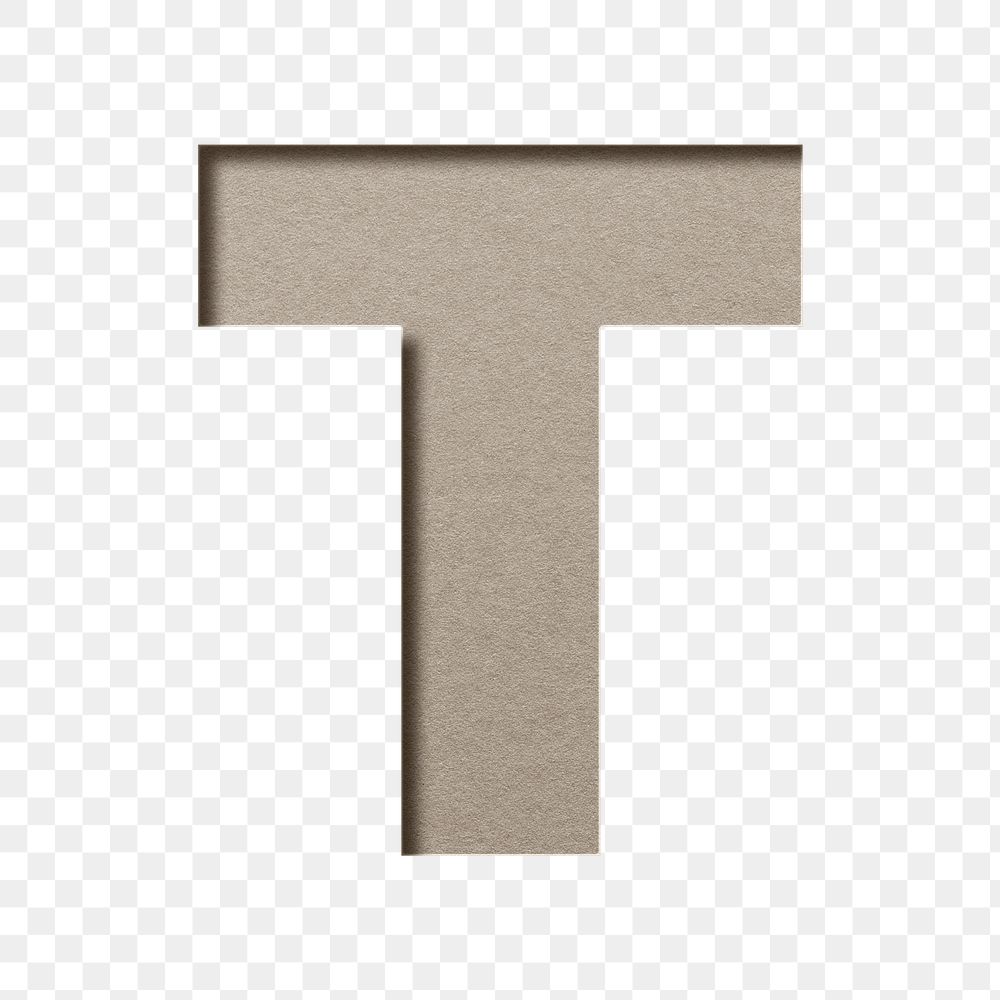 Capital Letter T PNG 3d Paper Cut Font Typography Images | Free Photos ...