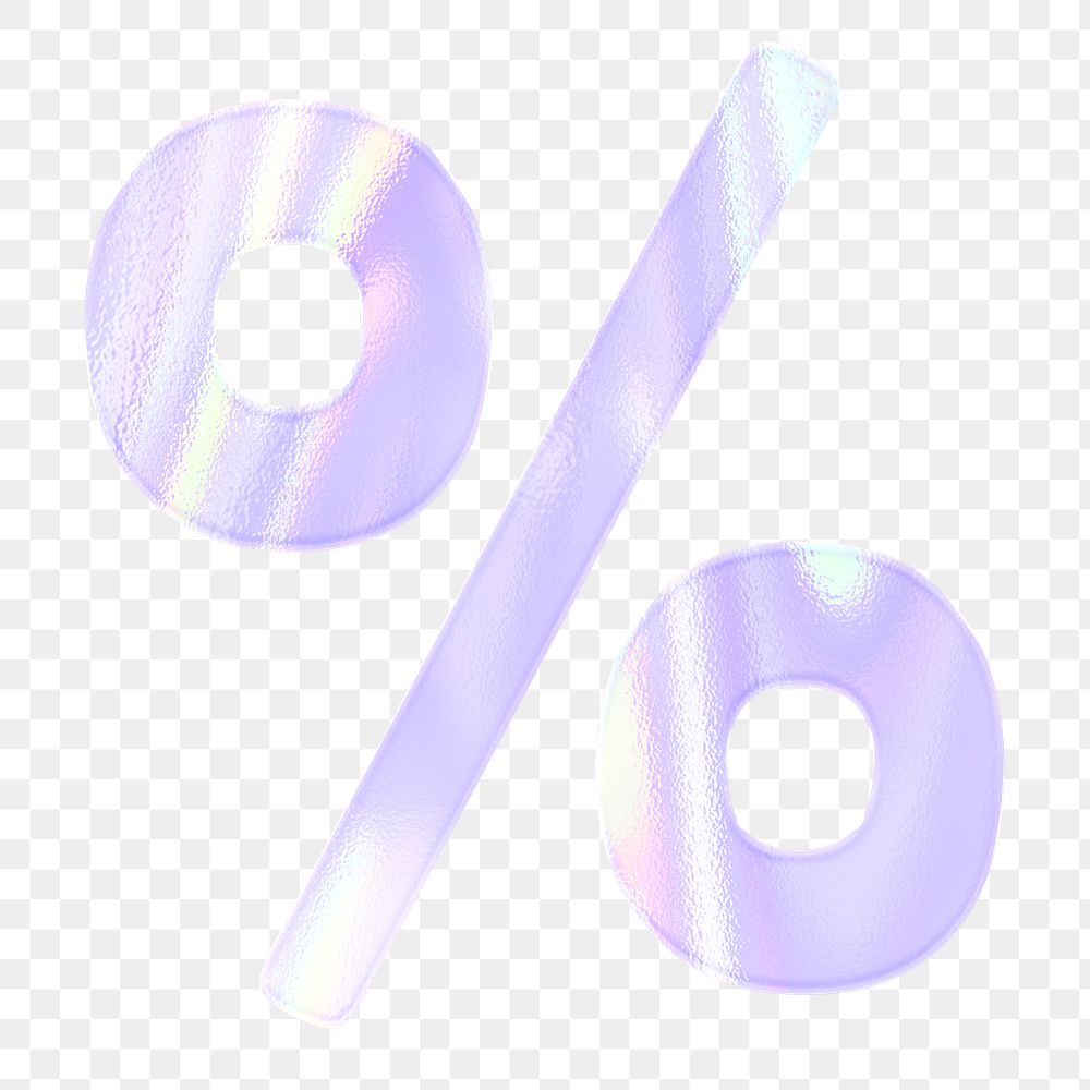 Percent symbol sticker png pastel | Free PNG Sticker - rawpixel