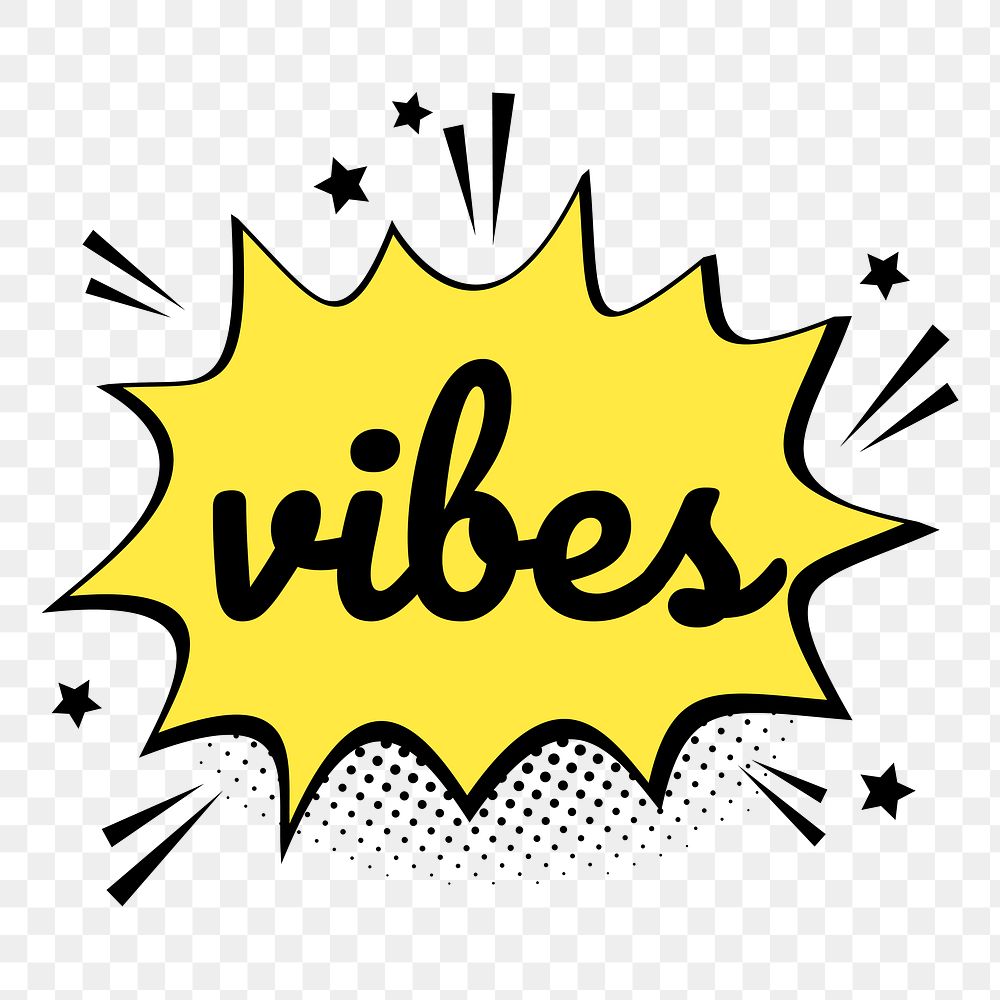 Png vibes word speech bubble | Free PNG Sticker - rawpixel