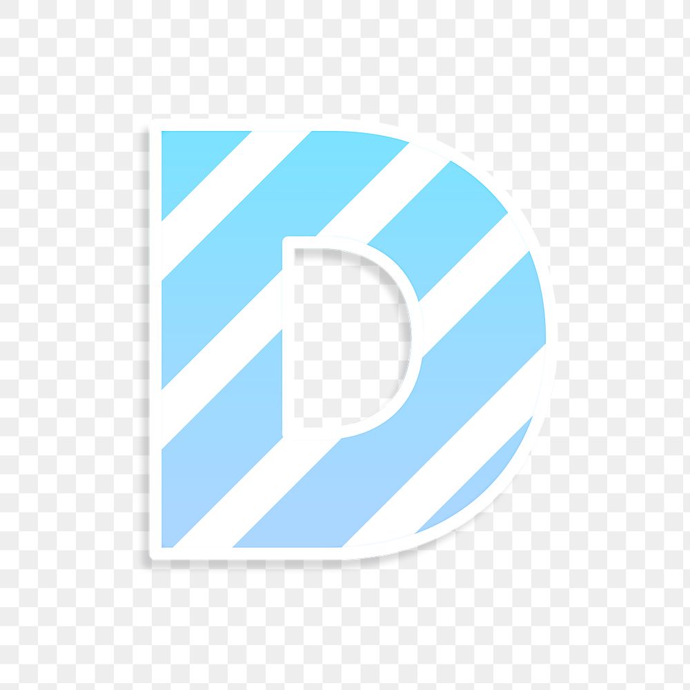 PNG Letter D Pastel Gradient Images | Free Photos, PNG Stickers ...