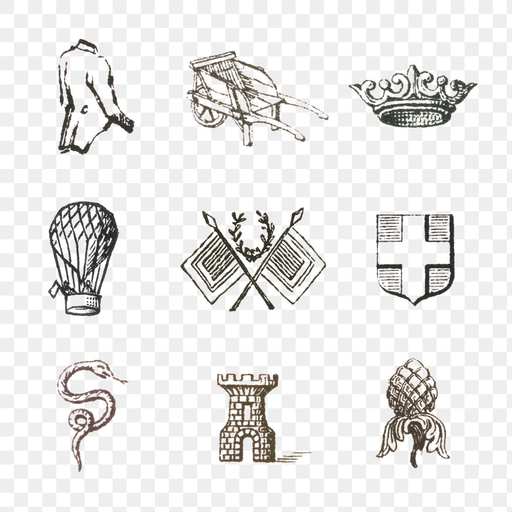 Vintage png engraving icon hand | Premium PNG - rawpixel