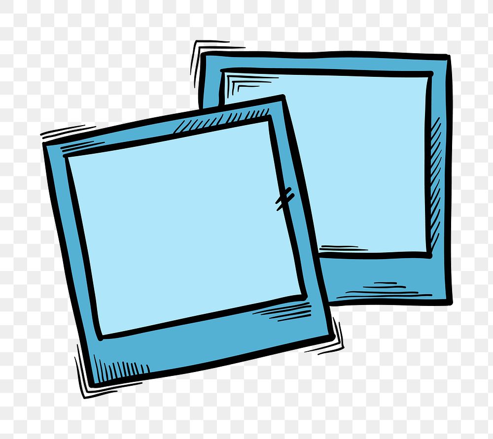 Png Polaroid pastel doodle cartoon | Premium PNG Sticker - rawpixel