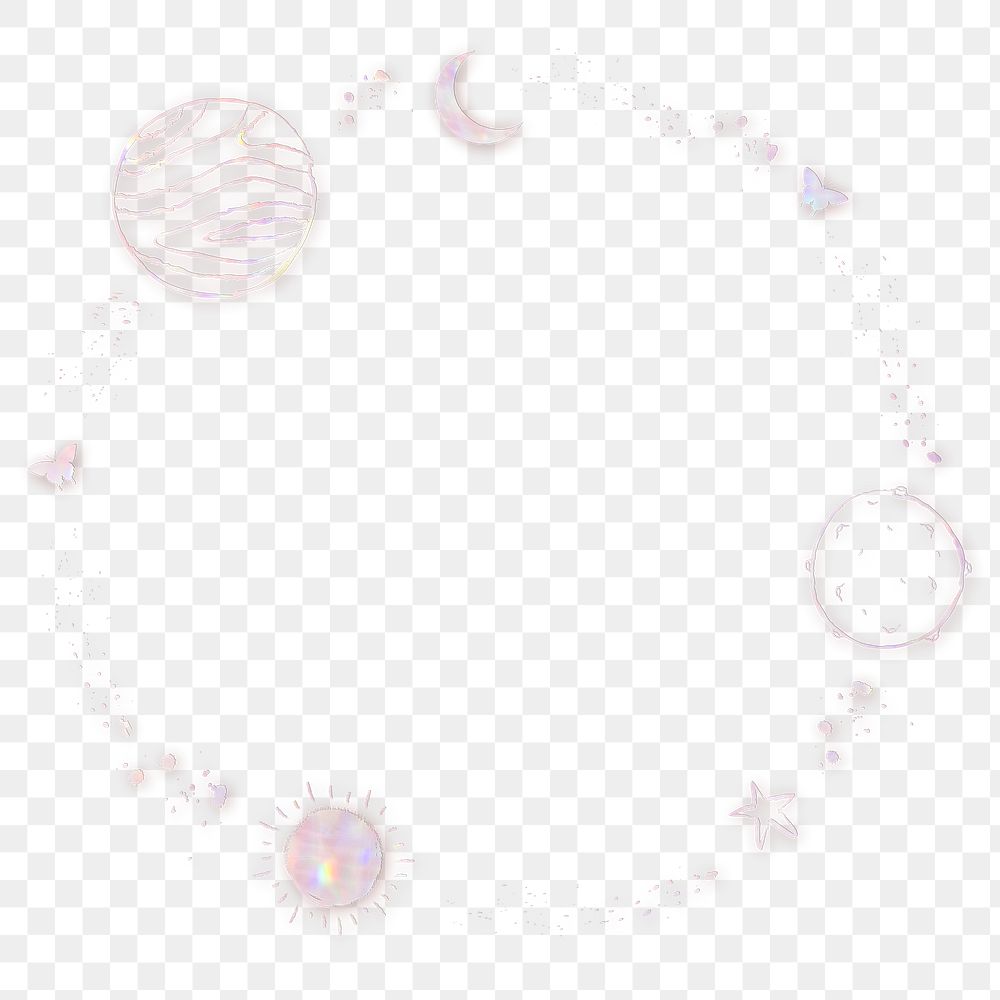 Png starry space border holography | Free PNG - rawpixel