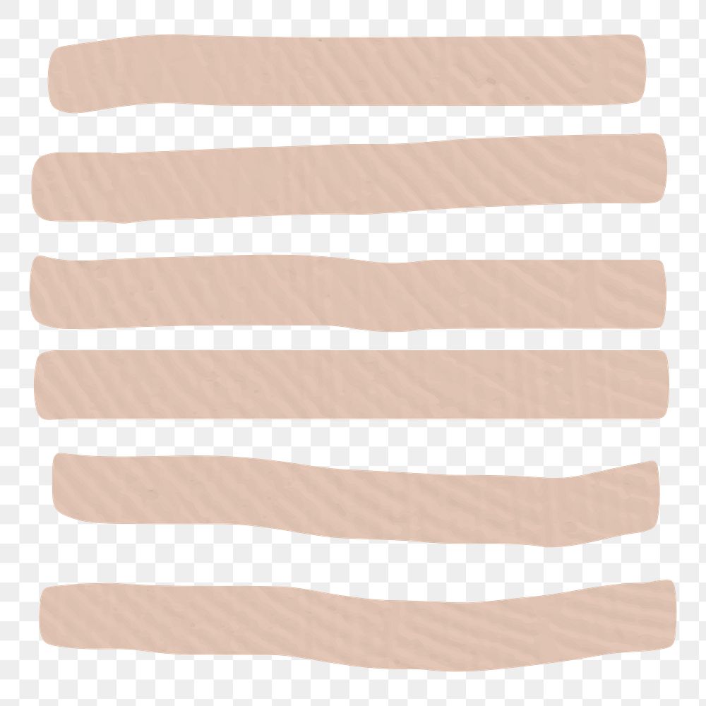 Png memphis light brown lines | Premium PNG Sticker - rawpixel