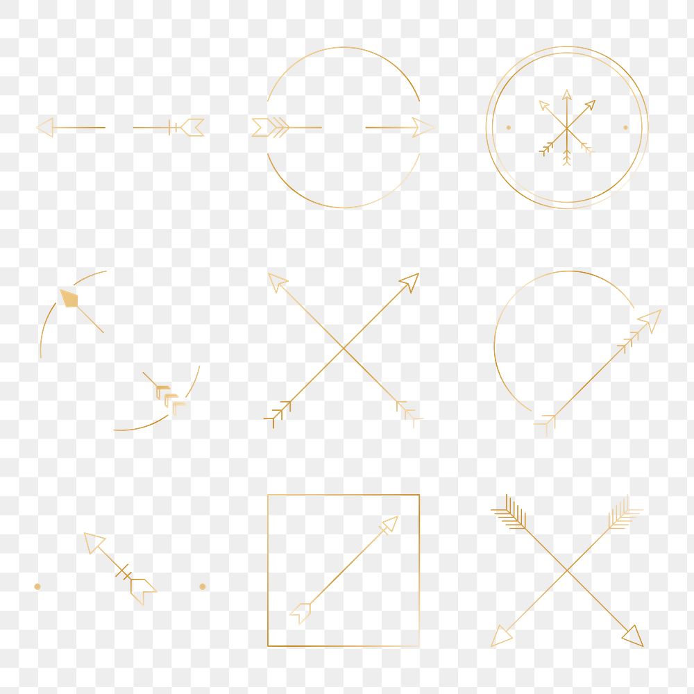 Boho arrow png sticker, minimal | Premium PNG - rawpixel