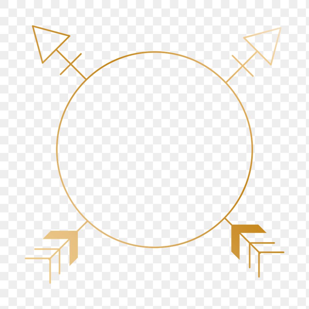 Cross arrrow png collage element | Free PNG - rawpixel