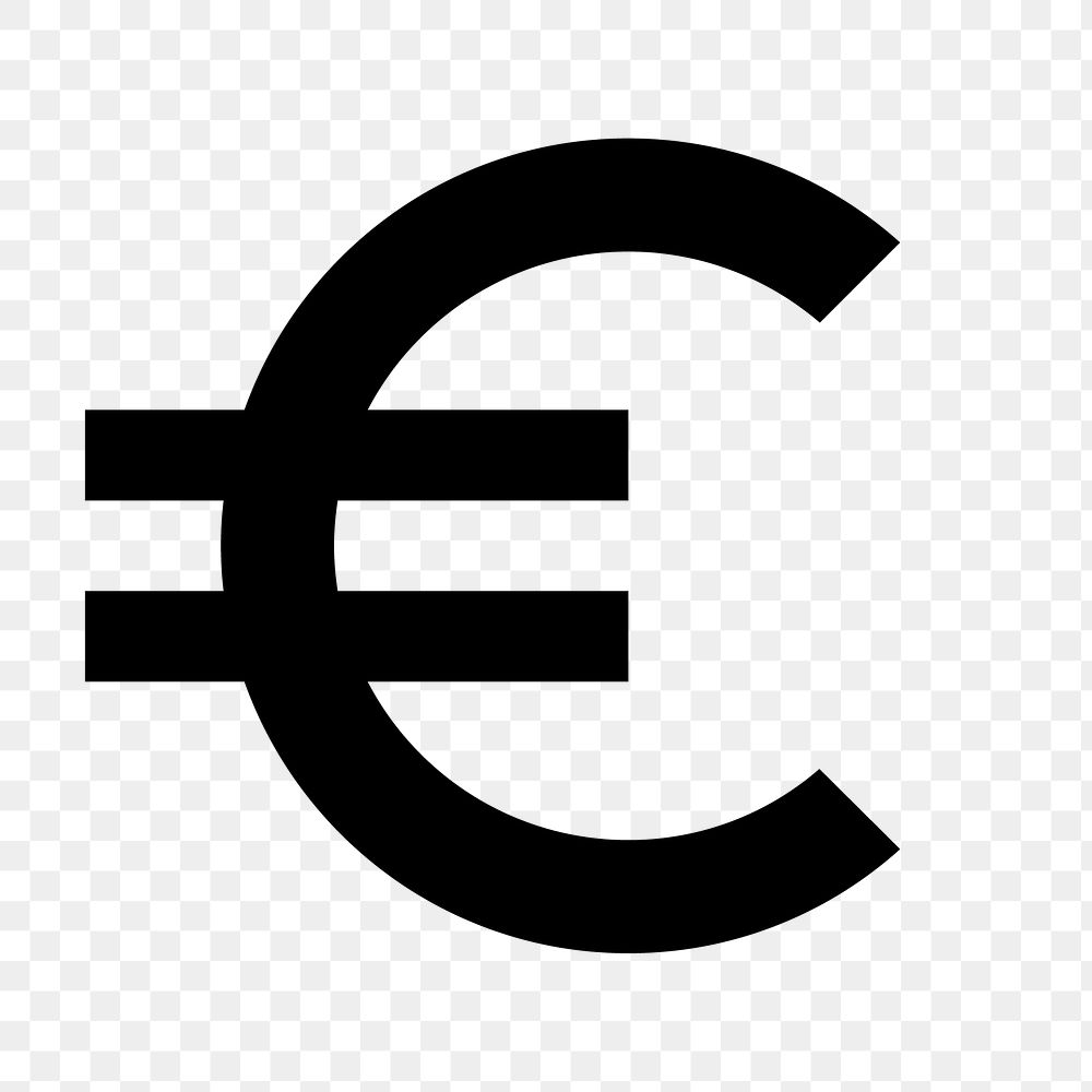 Currency euro png icon, eurozone | Free Icons - rawpixel