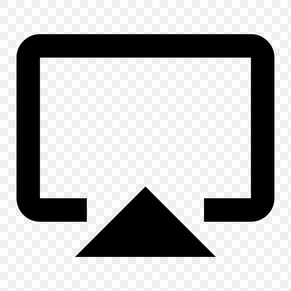 PNG Airplay icon, audio & | Premium Icons - rawpixel