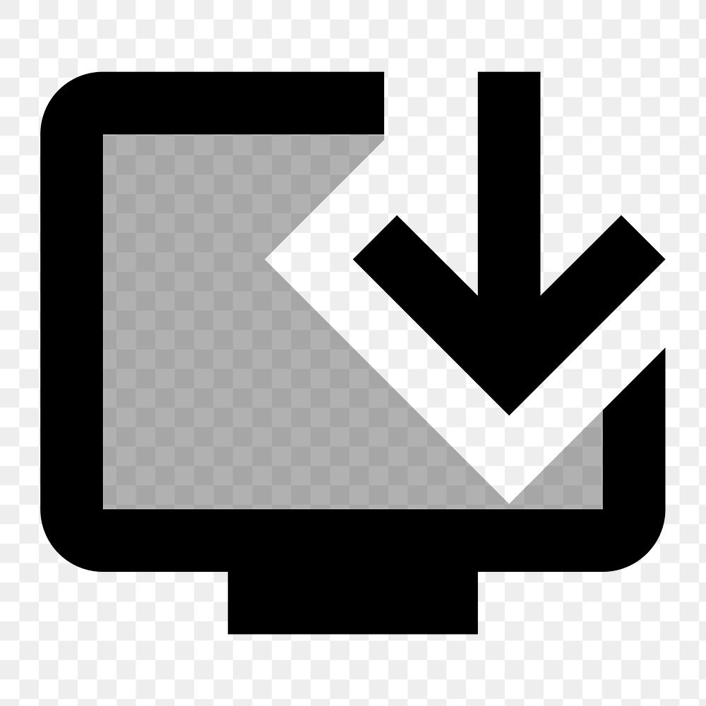 Install Desktop png, action icon, | Premium Icons - rawpixel