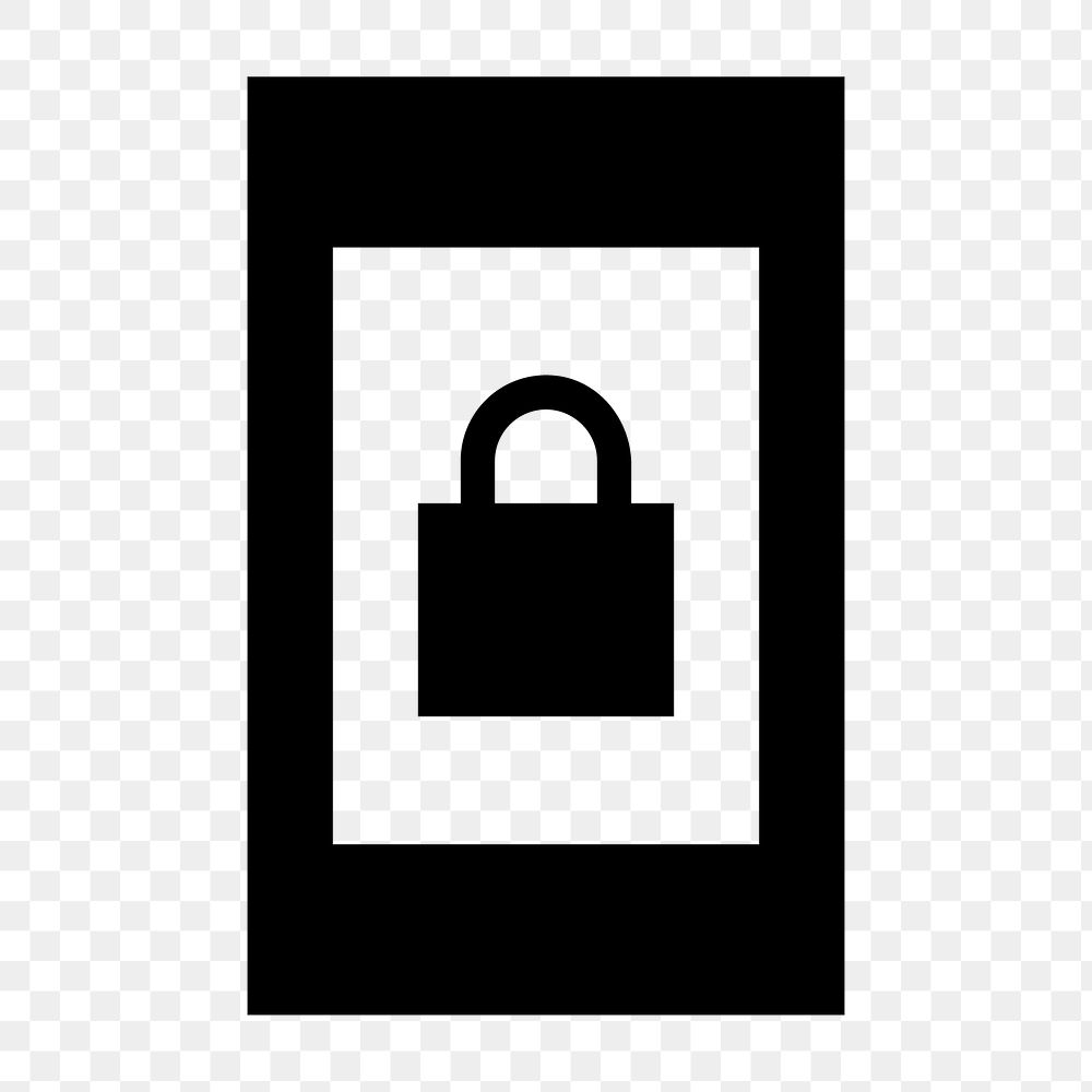 PNG Screen Lock Portrait icon, | Premium Icons - rawpixel