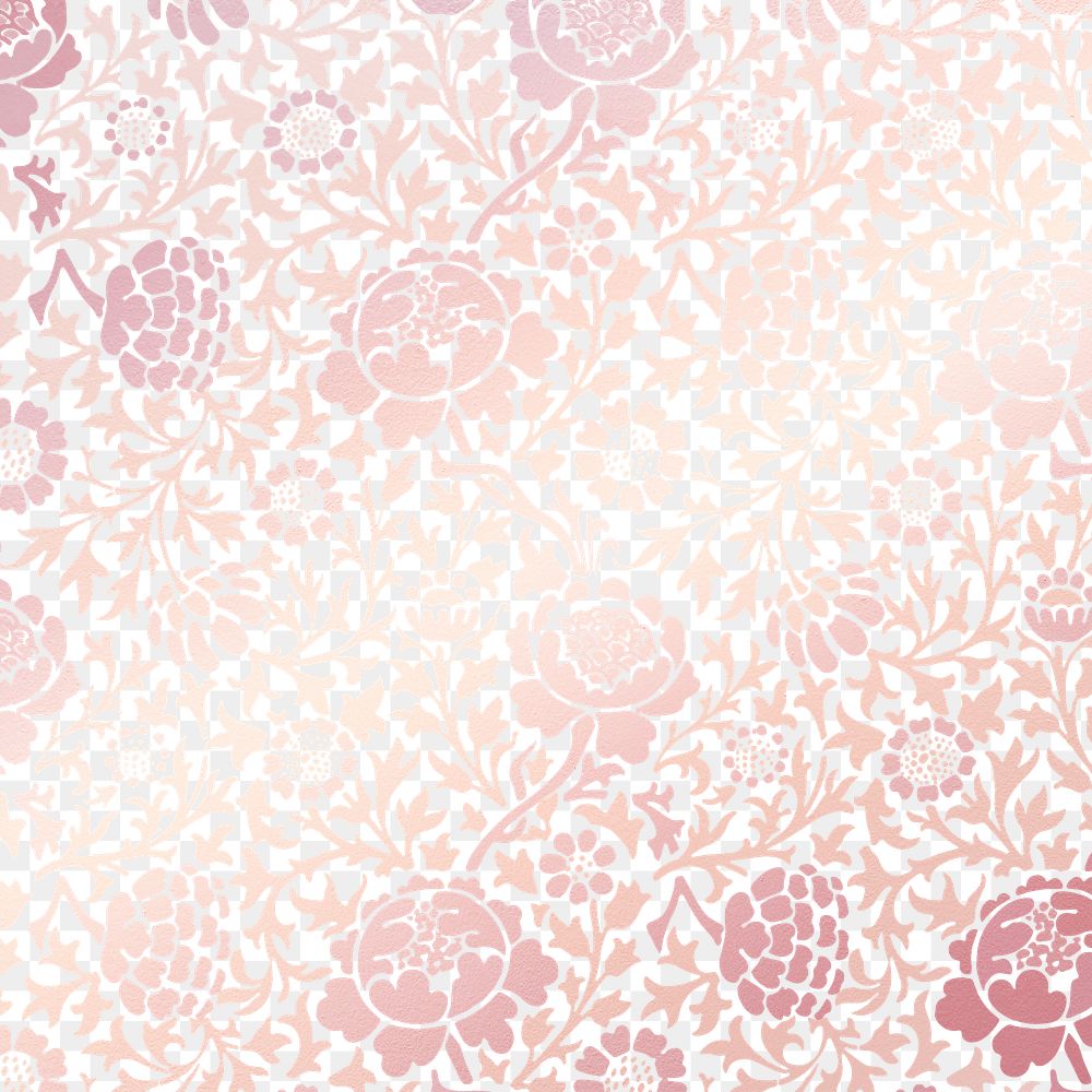 Pink pattern png background, vintage | Premium PNG - rawpixel