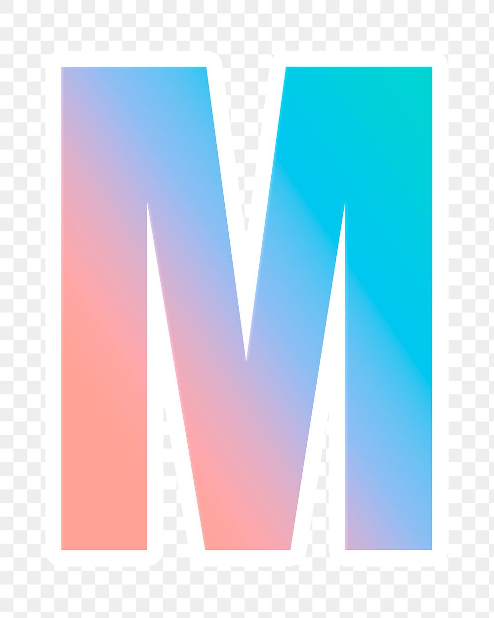Png alphabet m sticker font | Premium PNG Sticker - rawpixel