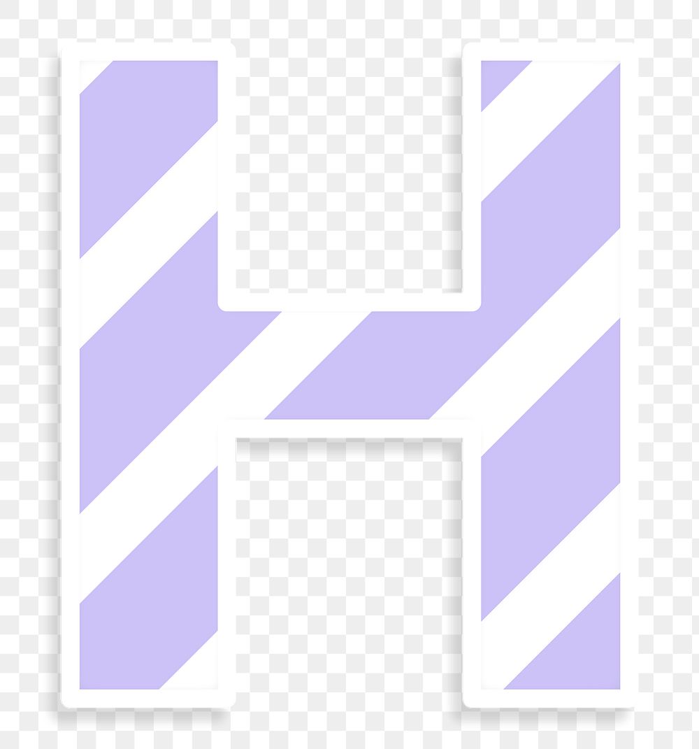 Font h capital typography png | Premium PNG Sticker - rawpixel