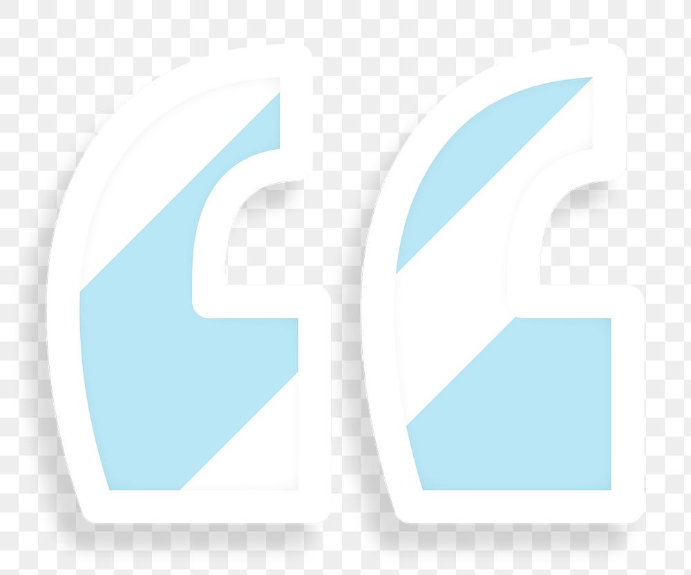 Quotation font colorful typography png | Premium PNG Sticker - rawpixel