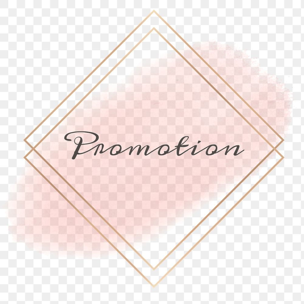Promotion word png feminine frame | Premium PNG Sticker - rawpixel