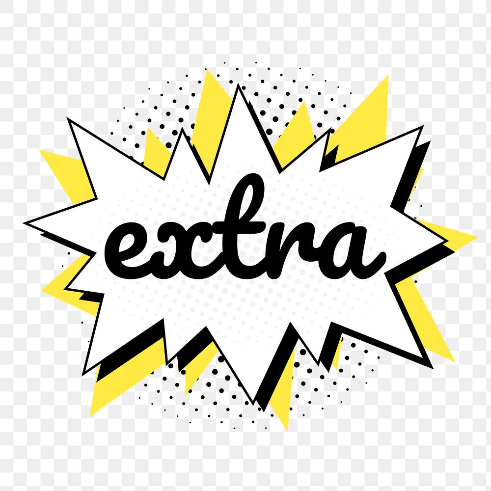 Png extra word speech bubble | Premium PNG - rawpixel