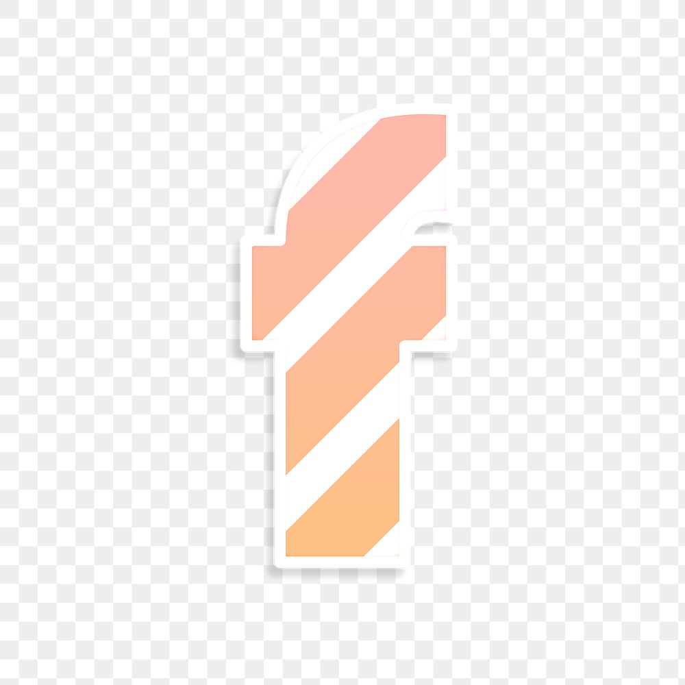 Png letter f pastel gradient | Free PNG Sticker - rawpixel
