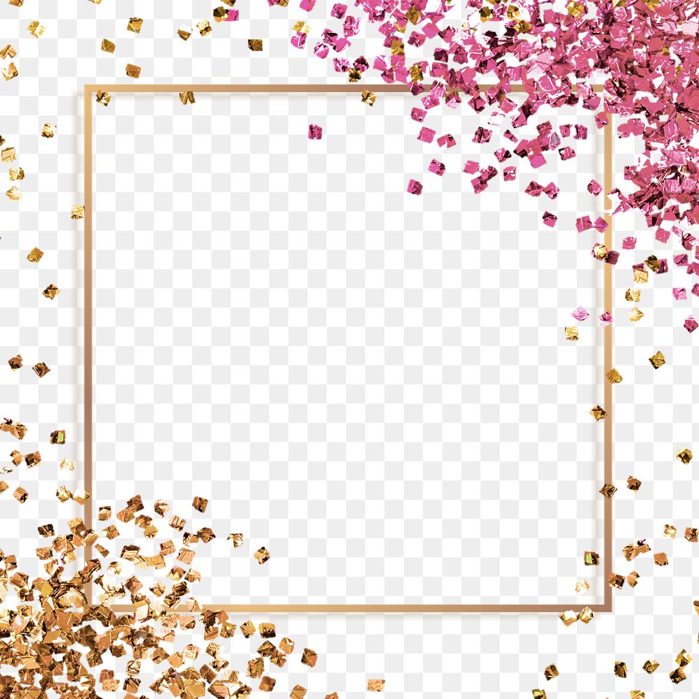 Shiny gold border png festive | Premium PNG - rawpixel