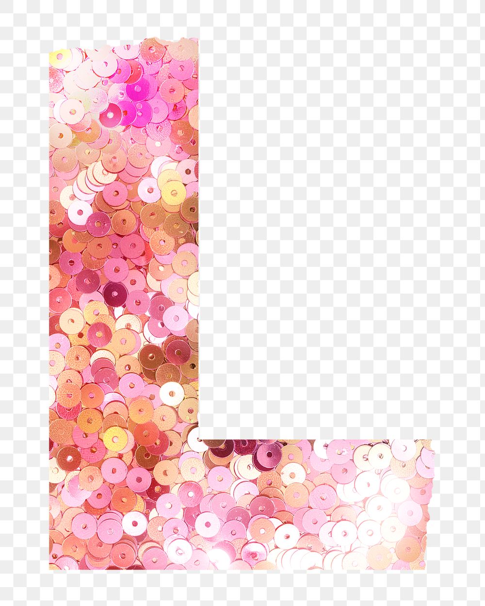 Png letter L pink glitter | Free PNG Sticker - rawpixel