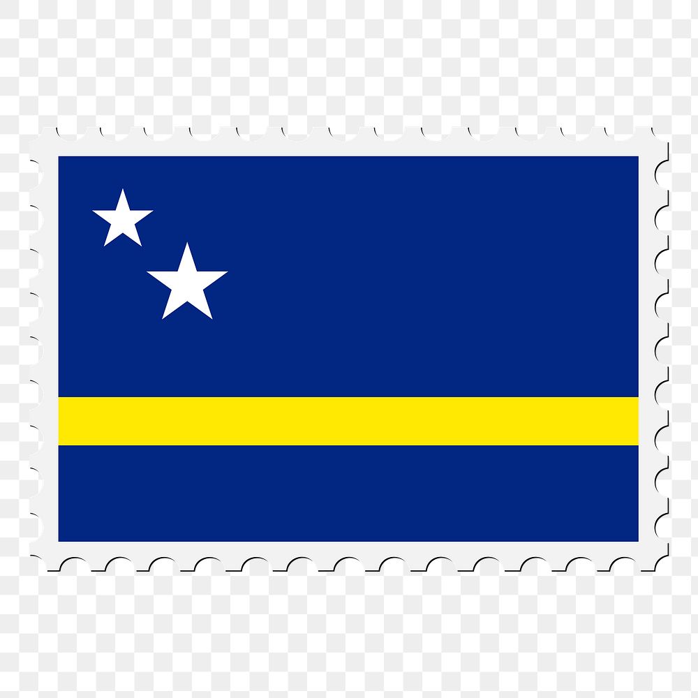 Curacao flag png sticker, postage | Free PNG - rawpixel