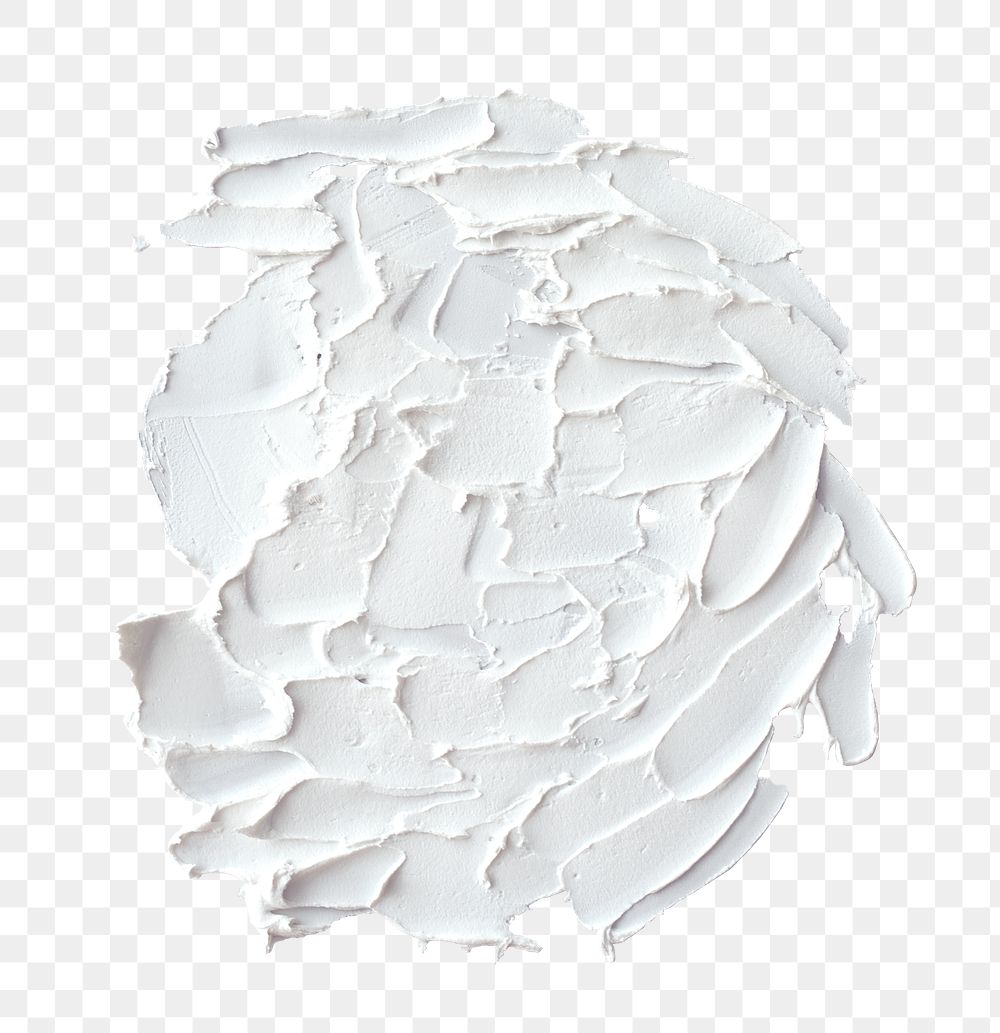 White acrylic paint stroke design | Premium PNG Sticker - rawpixel