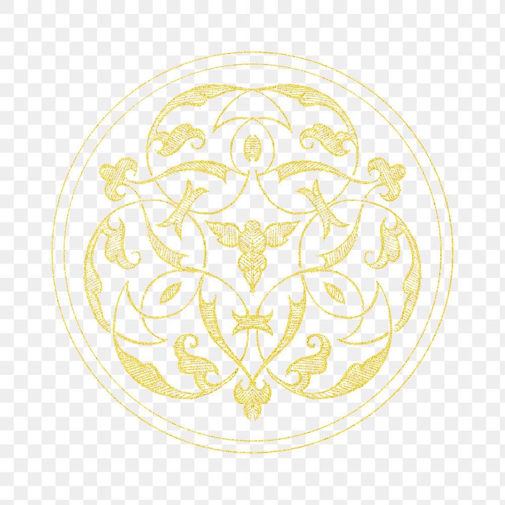 Medieval gold emblem png badge | Premium PNG Sticker - rawpixel