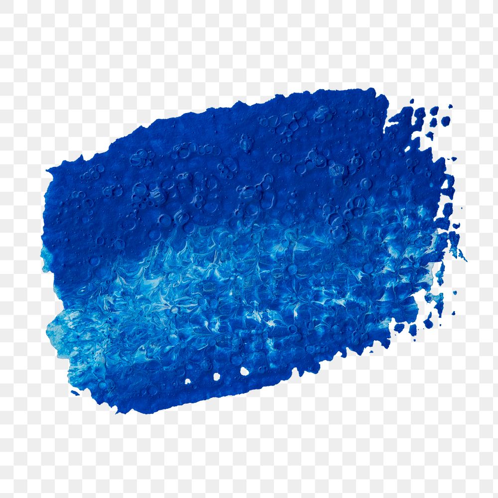 Blue brush stroke sample transparent | Free PNG Sticker - rawpixel