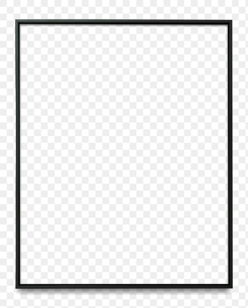 Black picture frame transparent png | Premium PNG - rawpixel